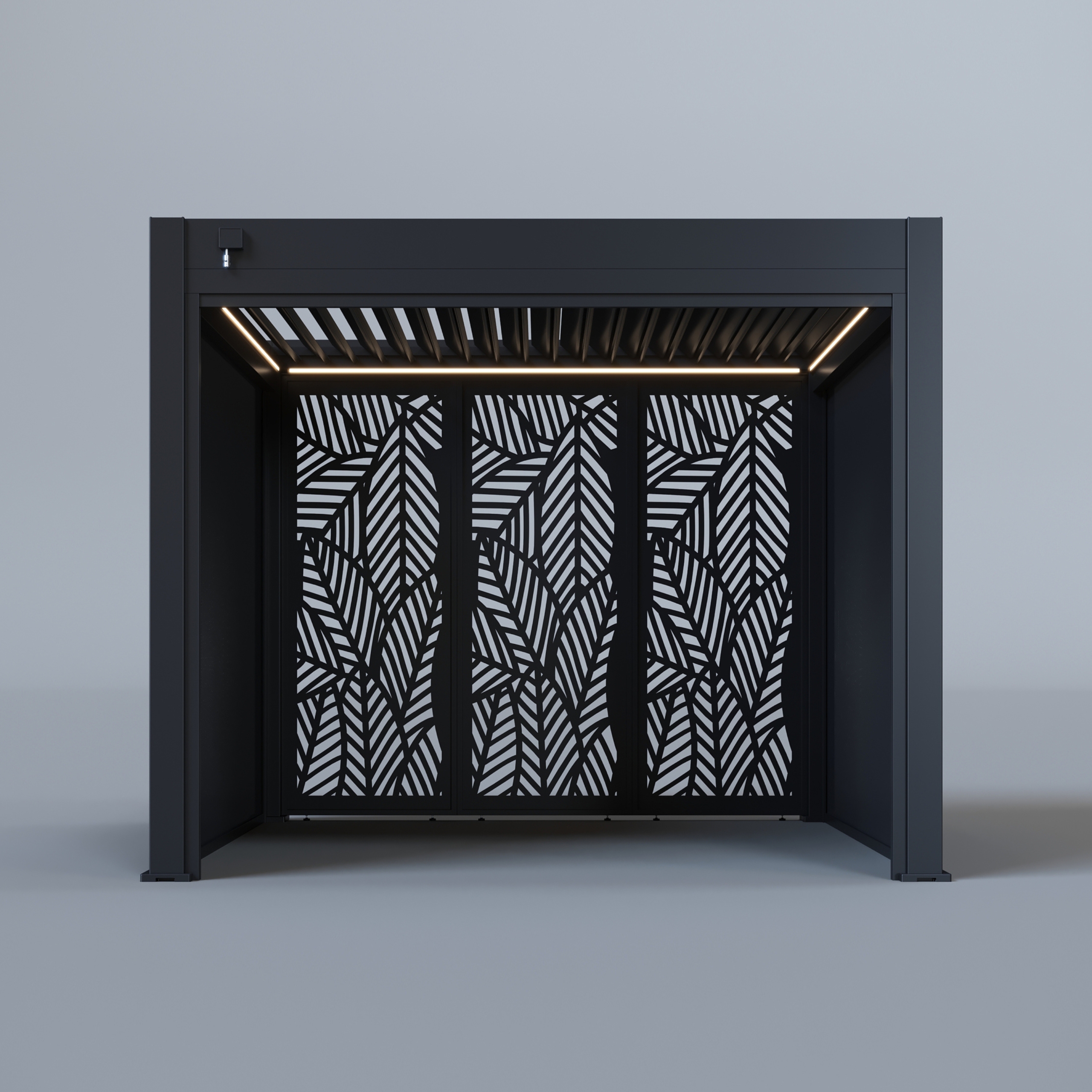 Hygge™ Palm Decorative Panel - Hygge Pergola